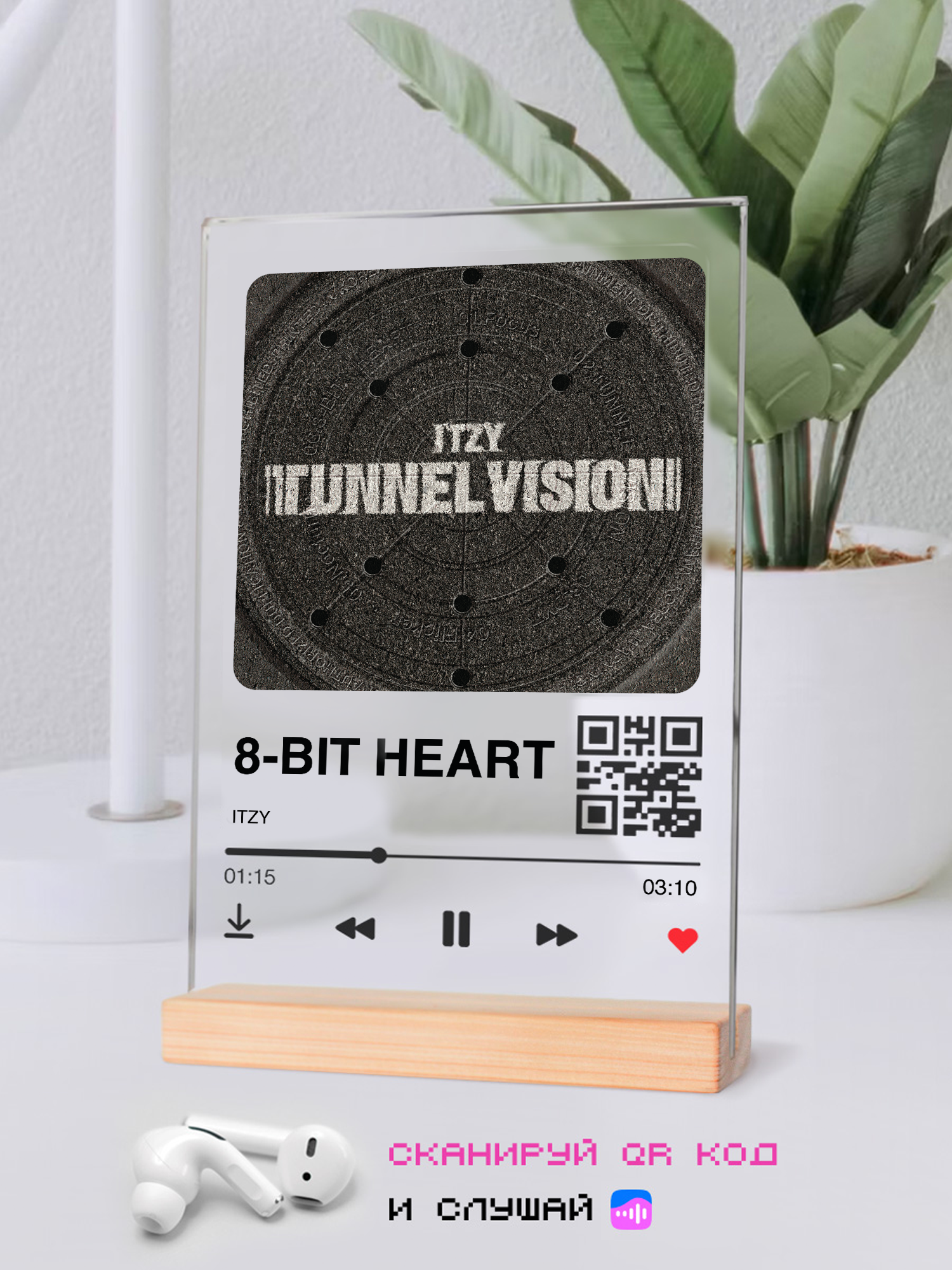 Музыкальный постер Itzy - 8-BIT HEART