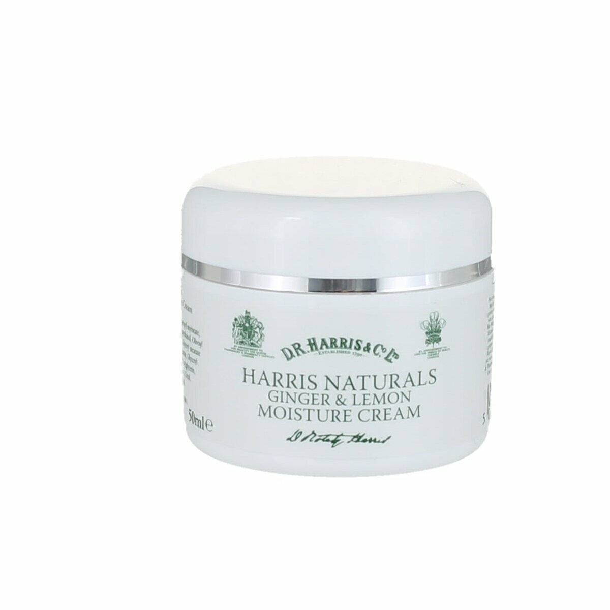 Увлажняющий крем D.R. Harris с имбирем и лимоном Naturals 50 мл