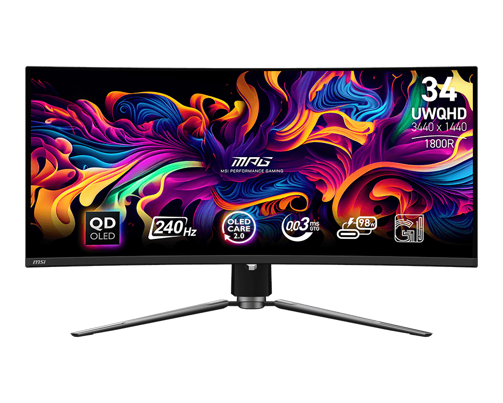 Монитор MSI MPG 341CQPX QD-OLED 34.18" (9S6-3DD04T-036)