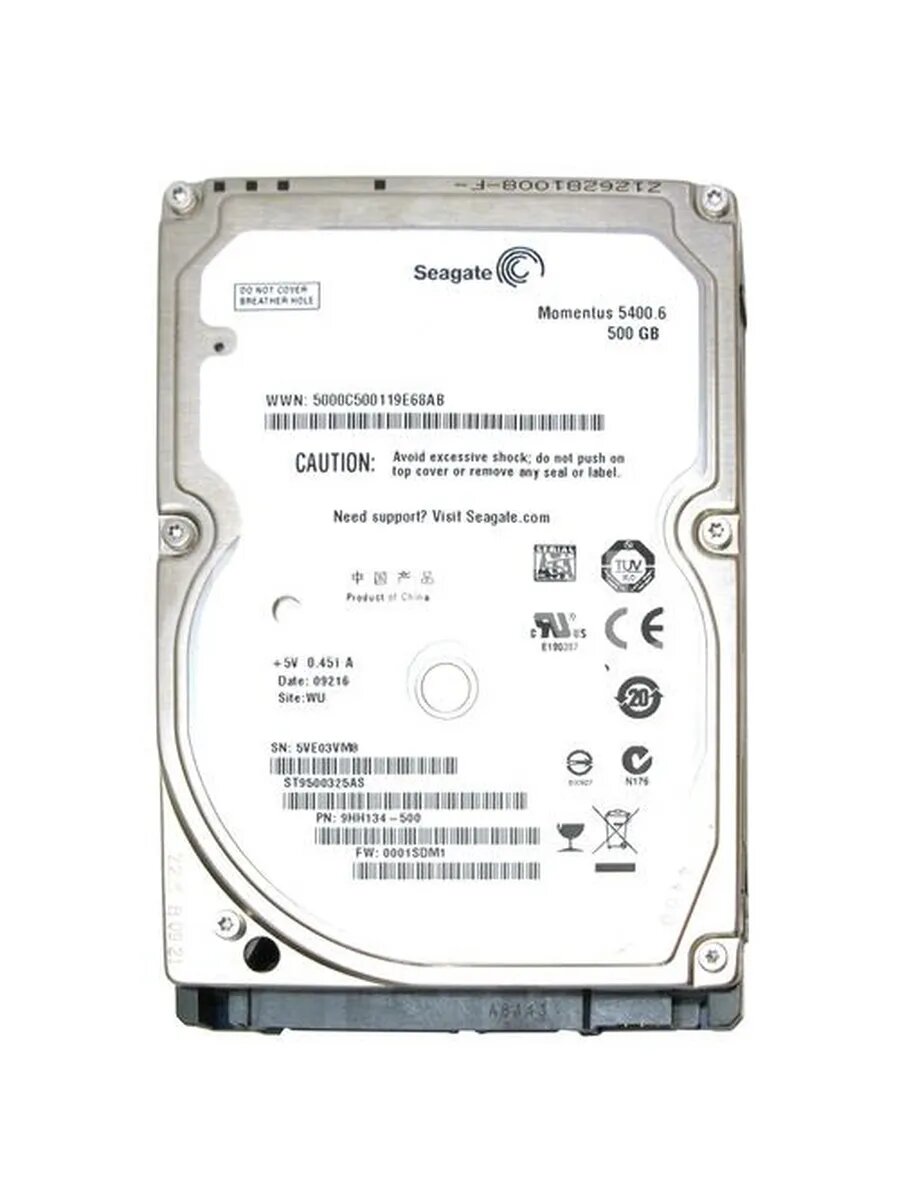 500 Гб Жесткий диск Momentus 5400.6 ST9500325AS - 5400 об/мин