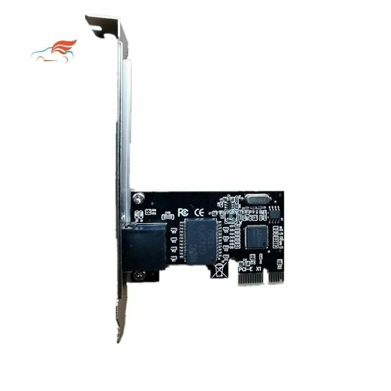 (W E J C) 1 Шт. Gigabit Ethernet PCI-Express Сетевая Карта RJ45 LAN Адаптер PCIe Конвертер Черный Для Настольного ПК