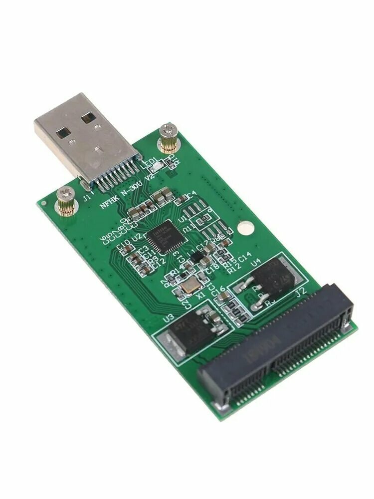 MSATA твердотельный диск к USB 3,0 адаптер карты