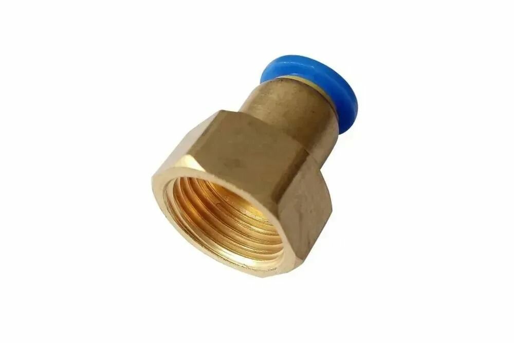 Фитинг быстросъемный, 10мм, резьба 1/2" (мама) 4 штуки