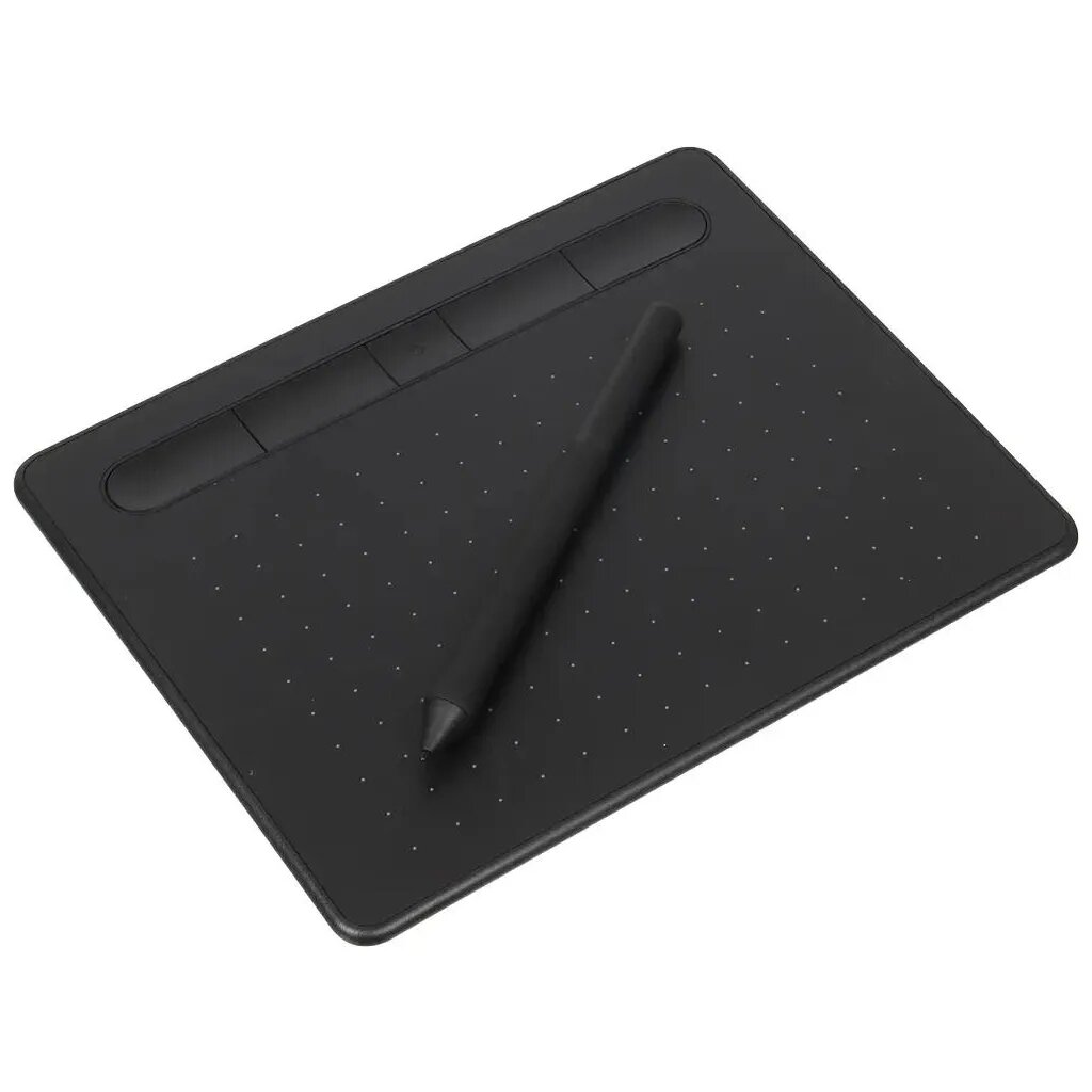 Графический планшет Wacom Intuos S CTL-4100WLK-N, A6, черный