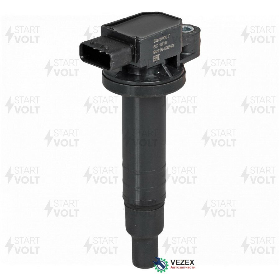 STARTVOLT SC1916 катушка зажигания!\ Toyota Allion/Premio/bB/Echo/Prius/Raum/Succeed/Yaris 99>