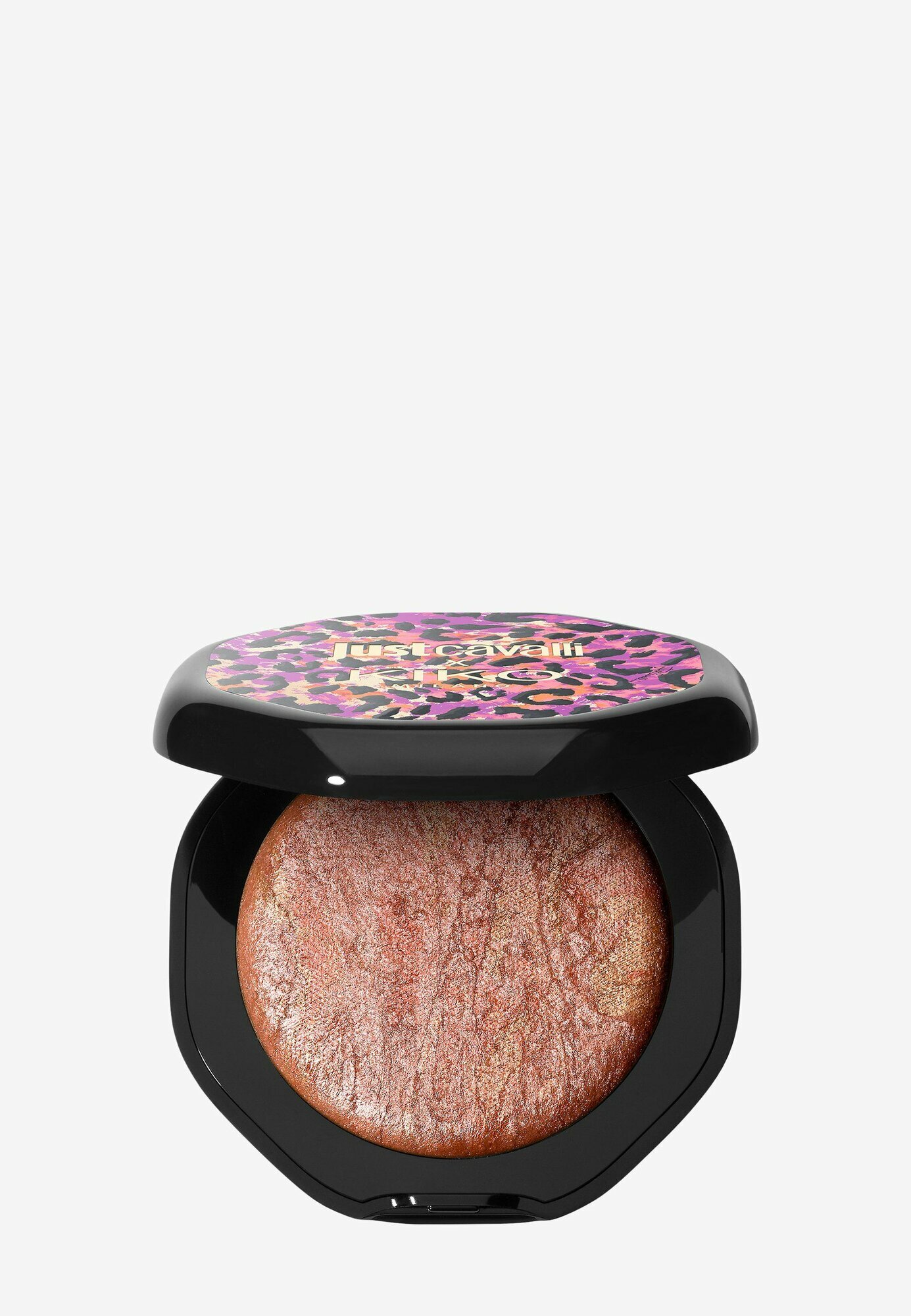 Just Cavalli x Kiko Milano Румяна для glow-эффекта Glow fusion blush, 8 г - 01 Sunlit Mocha