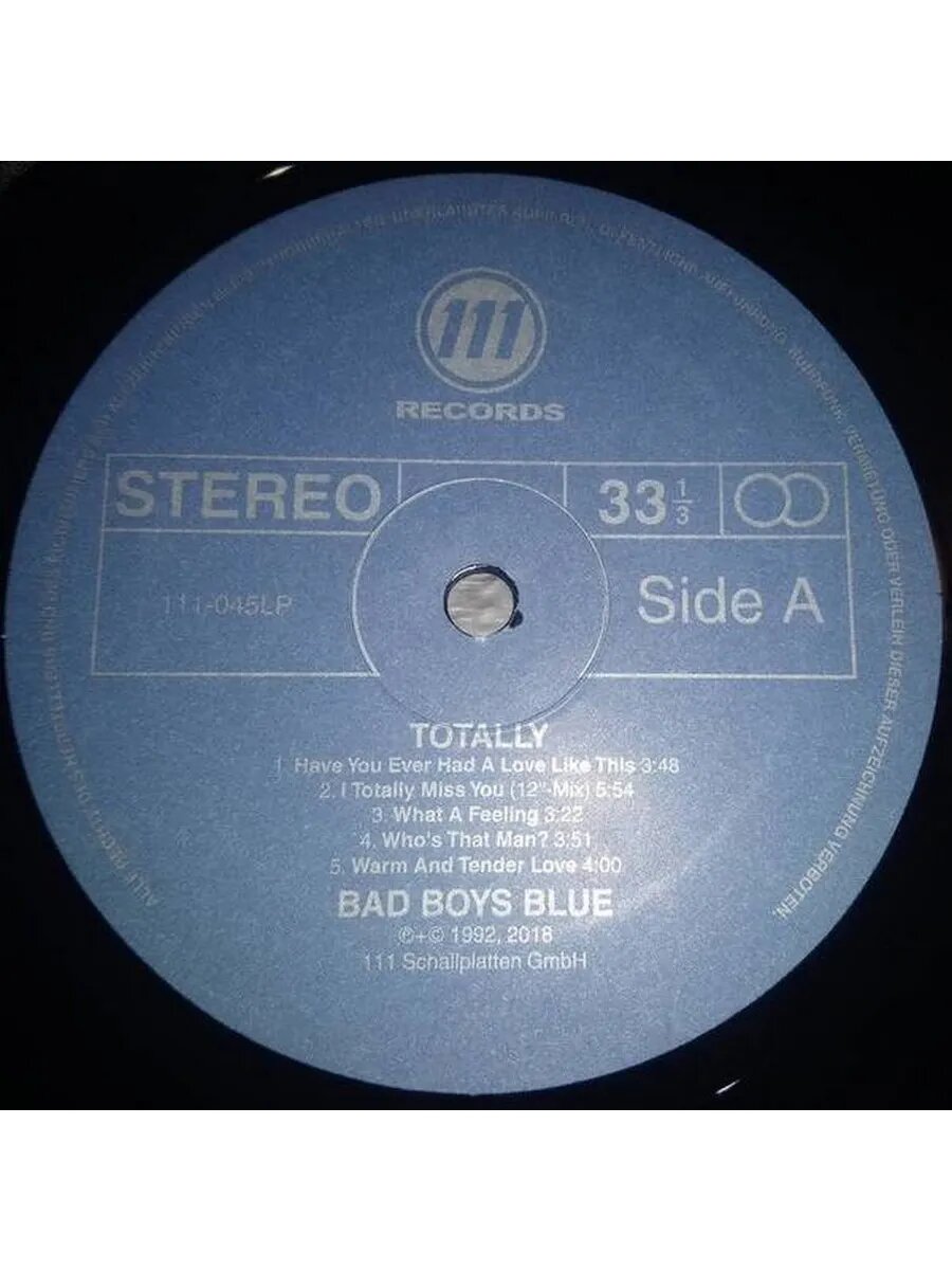 Bad Boys Blue - Totally — фото 1