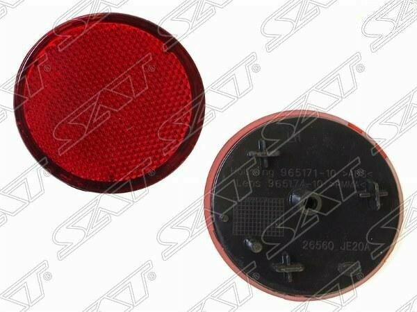 Отражатель SAT ST-215-2905L Nissan Qashqai 06-13, Dualis 07-14 слева