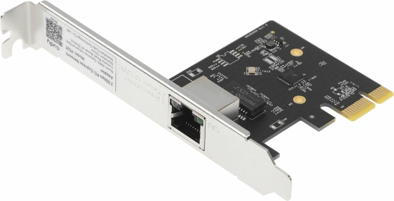 Сетевой адаптер Cudy 2,5G Ethernet, PCI Eхpress, корпус пластиковый (PE25)
