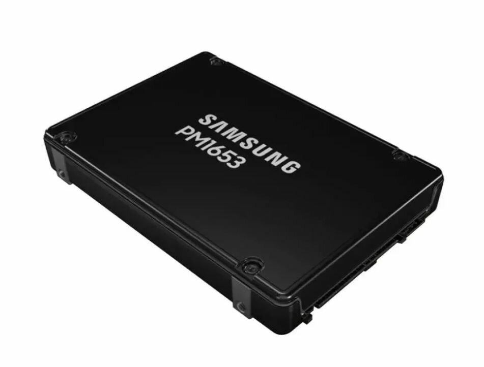 SSD SAS 960 ГБ Внутренний жесткий диск, 2.5" (Твердотельный накопитель 960GB PM1653 SAS 24Gbps 2.5 R W 4200 1200MB s MZILG960HCHQ-00A07)