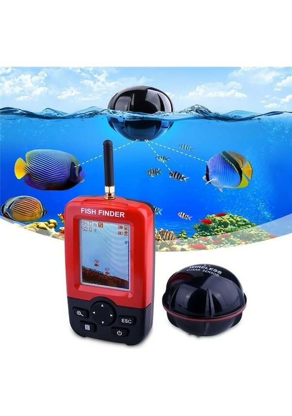 Ловец рыбы FishFinder, подводный высококачественный сонар для обнаружения гнезд рыбы, рыбацкое оборудование, ультразвуковое поисковое устройство для рыбы