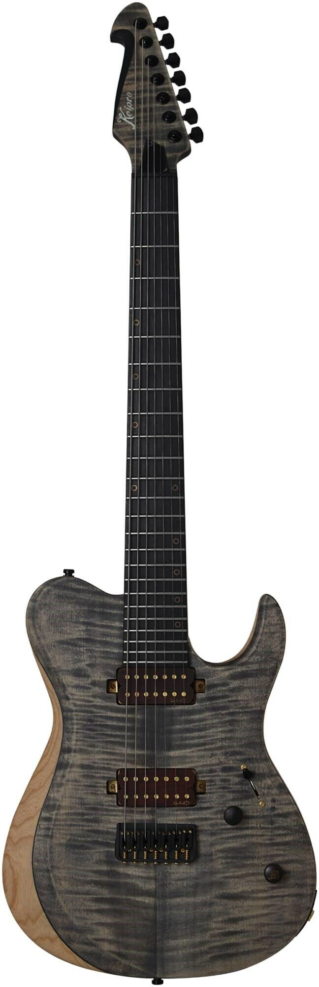 KEIPRO X-Metal T7 F Ash H.H - электрогитара 7 струн, Superstrat, чехол в комплекте