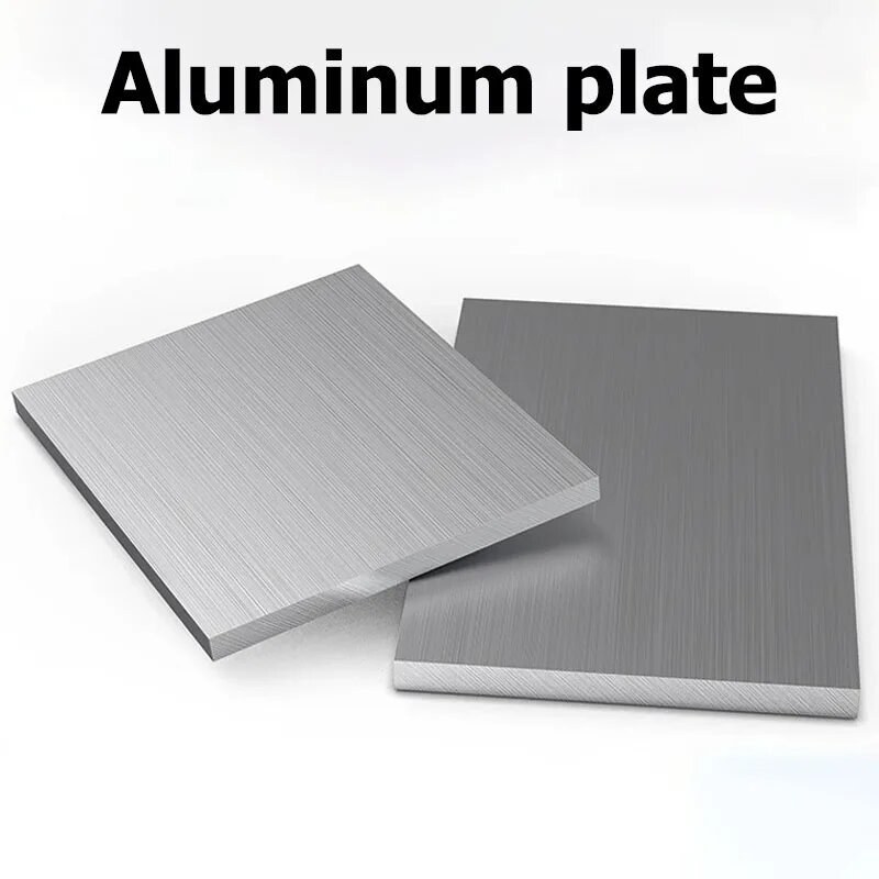 Полированная алюминиевая пластина 50x50 мм/600x600 мм 50x100mm(4pcs), Thick 1.5mm