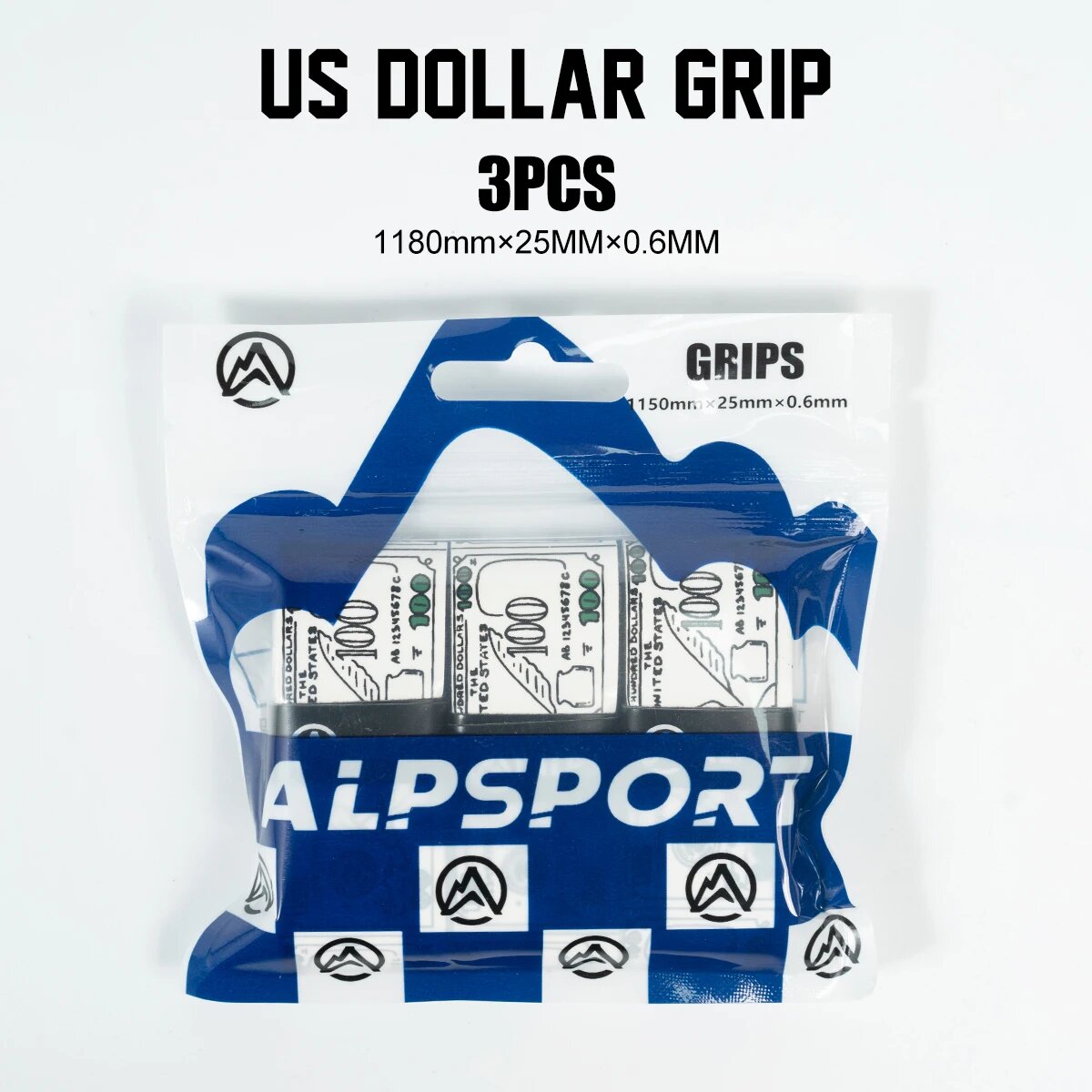 Намотка для ракетки ALP-SPORT US Dollar 3PCS