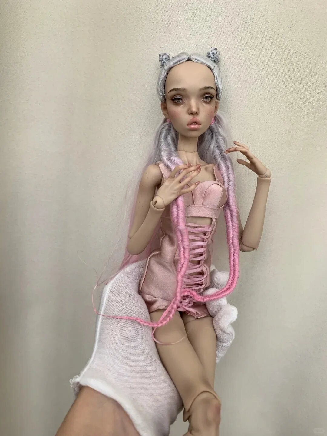 Ланнияо 1/4 кукла шарнирная, Make up, Normal skin