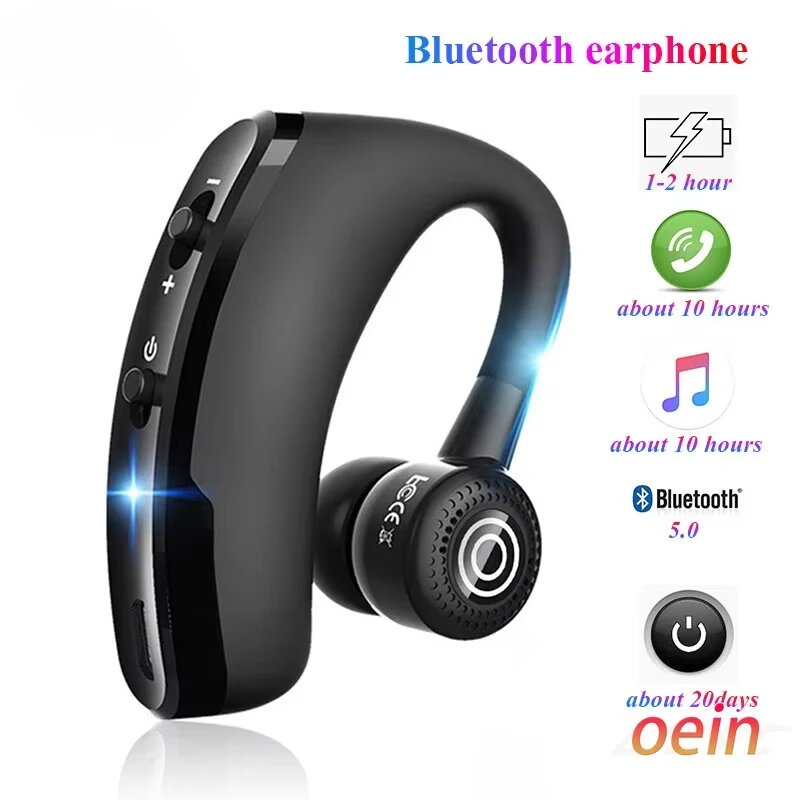 Bluetooth-наушники V9 — фото 1