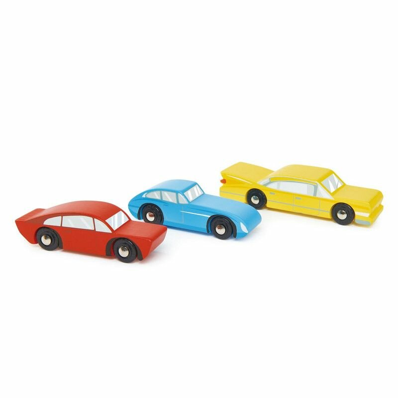 Набор игрушечных машинок Tender Leaf Toys Retro Cars