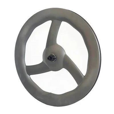 Колесо переднее карбоновое 3-спицевое, 30мм, Ceramic Bearing