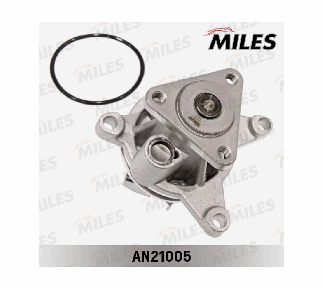 Насос водяной FORD FOCUS II/MONDEO III/MAZDA 3/5/MPV 1.8-2.0 04-, MILES AN21005