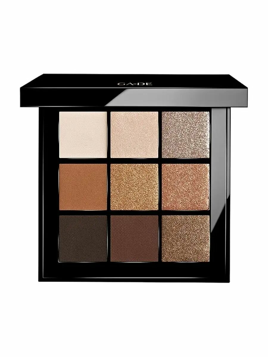 GA-DE Набор теней для век Velveteen, 8,1 г, 48 The Golden Glow