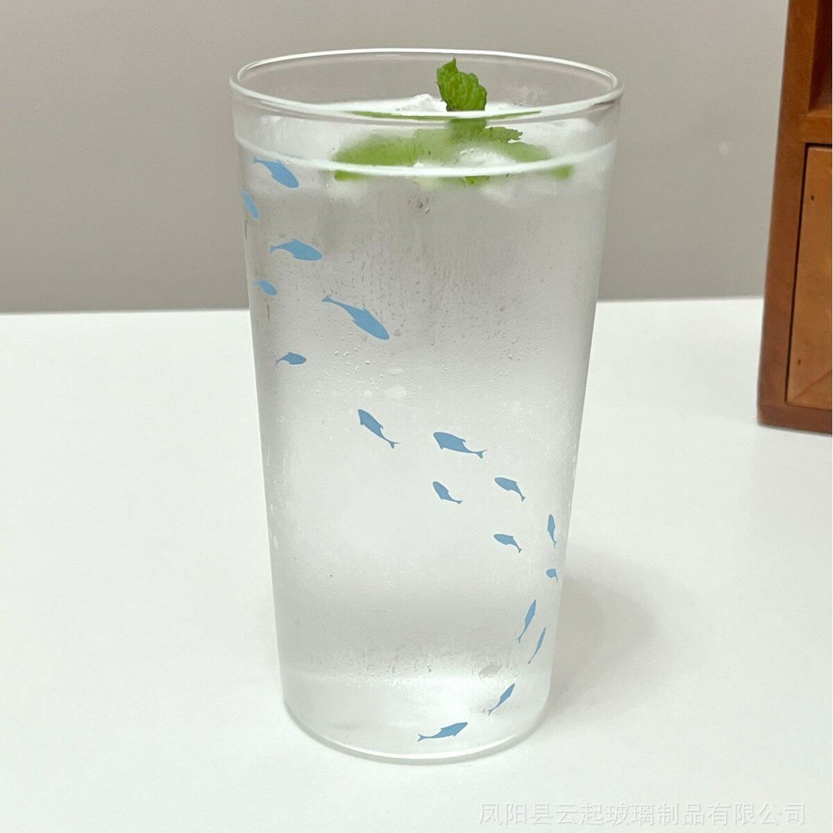 Xiaoyu glass high borosilicate простая офисная чашка для воды кофейная чашка прозрачная стеклянная чашка для воды-540 МЛ