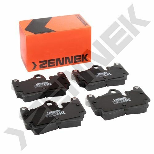 Колодки тормозные дисковые, задние vw touareg 1 02-10 ZENNEK DBP0529