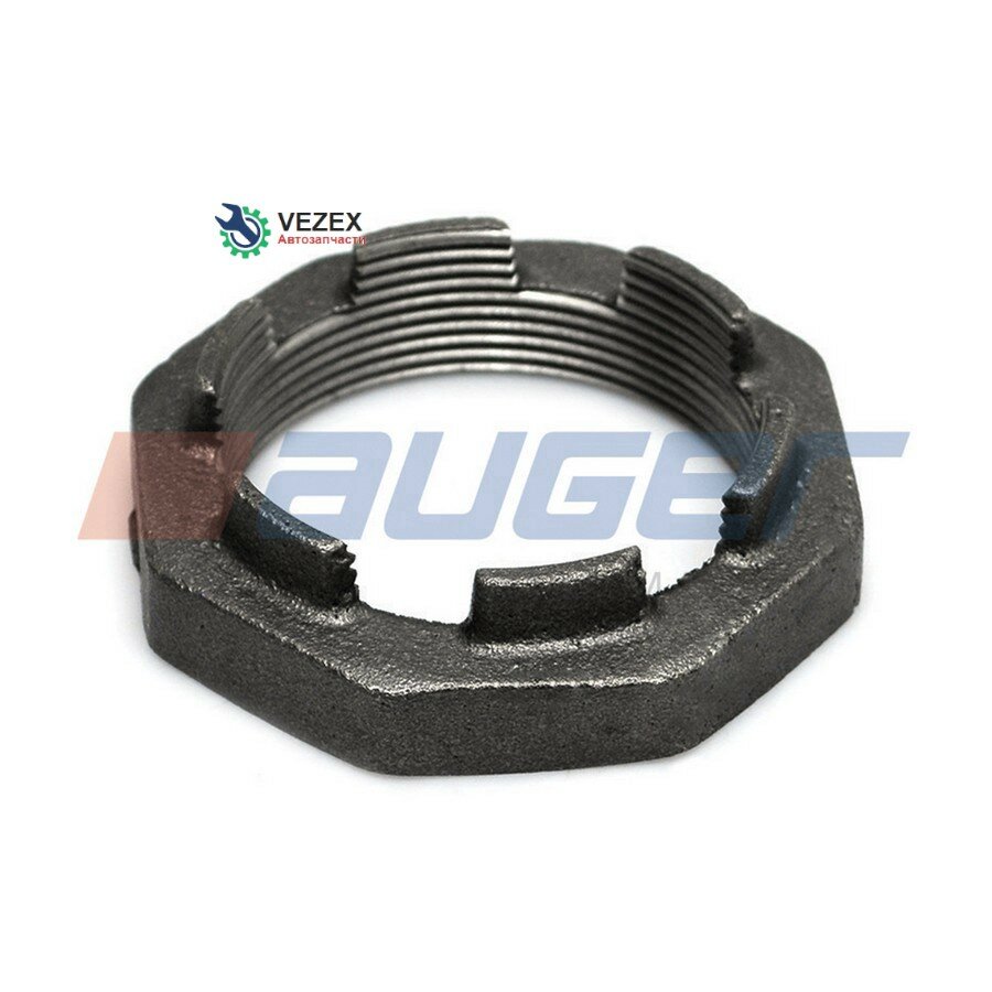 AUGER 54266 гайка ступицы! корончатая M60x2 SW80 H=20 RHT \Scania