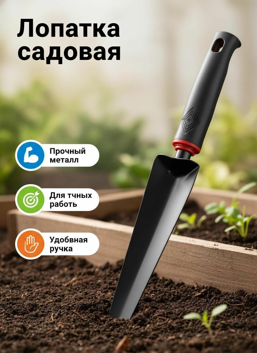 Корнеудалитель, рукоятьСталь, 5 см