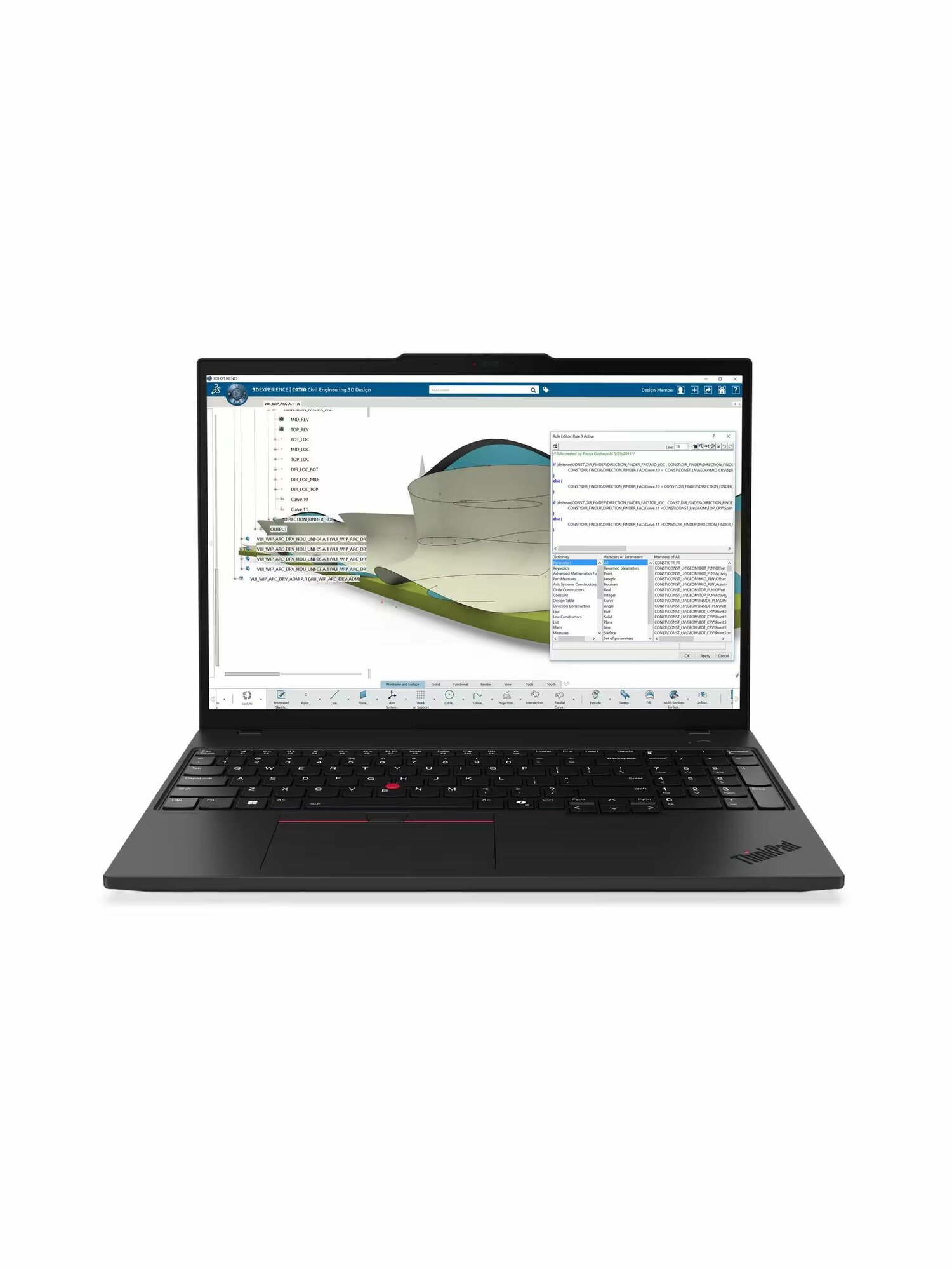 Ноутбук Lenovo ThinkPad P16s G4 16"WQUXGA; Touch; OLED/Ryzen AI 7 350/32GB/1TB/Radeon 860M/Win11pro/черный