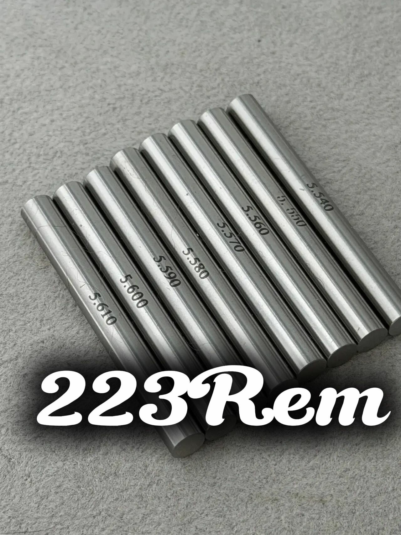 Промерочные калибры 223Rem набор 8 штук