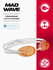 Стартовые очки для плавания MAD WAVE Racer SW, покрытие антифог, цвет оранжевый