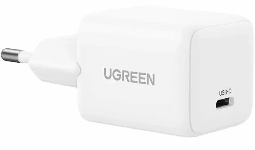 Сетевое з/у UGREEN X512 (55554) Mini USB-C 20W GaN White