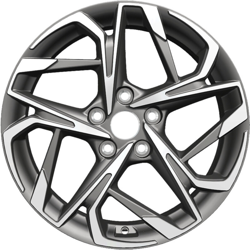 Литой колесный диск Khomen Wheels KHW1716 (Changan CS35 Plus) 7x17/5x110 ET46 D63,3 Gray-FP