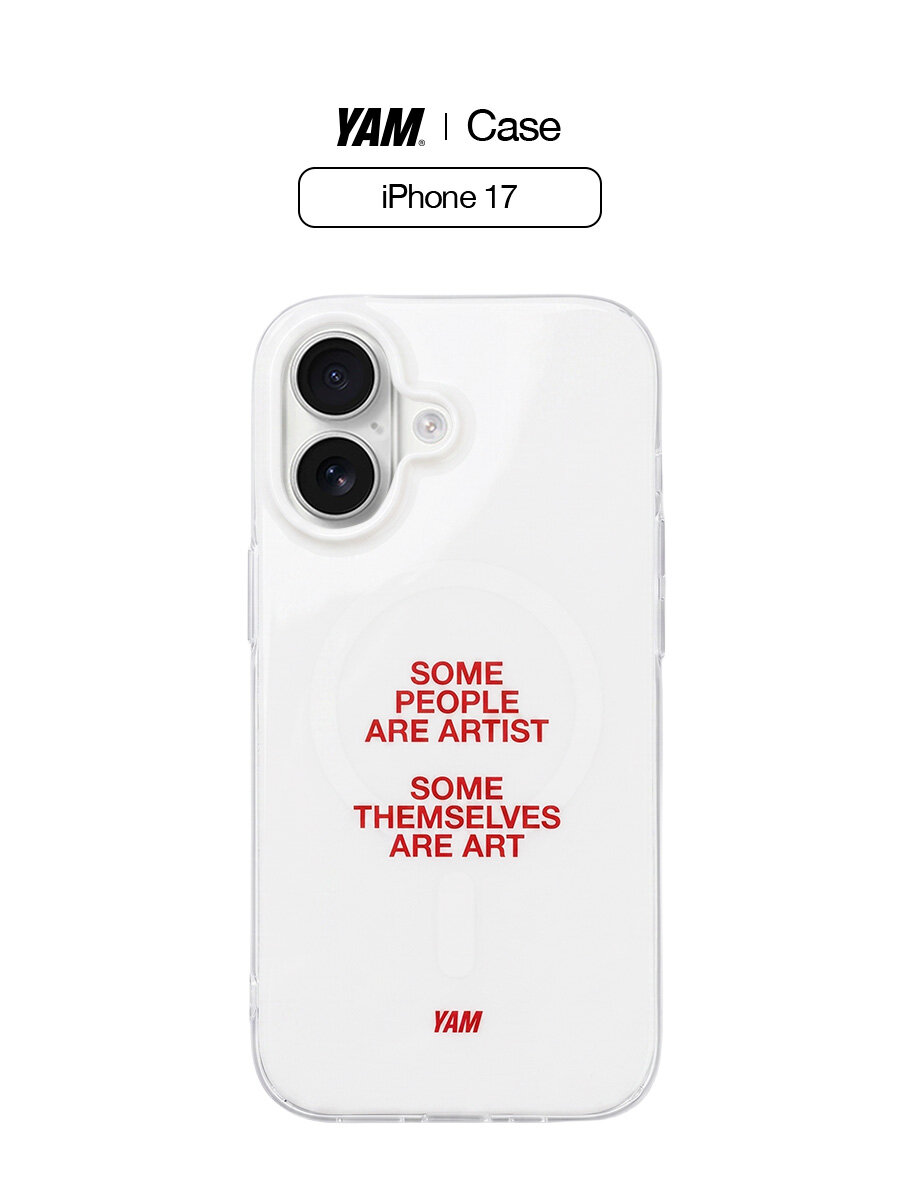 Чехол Yamcase для iPhone 17, противоударный, силиконовый, белый