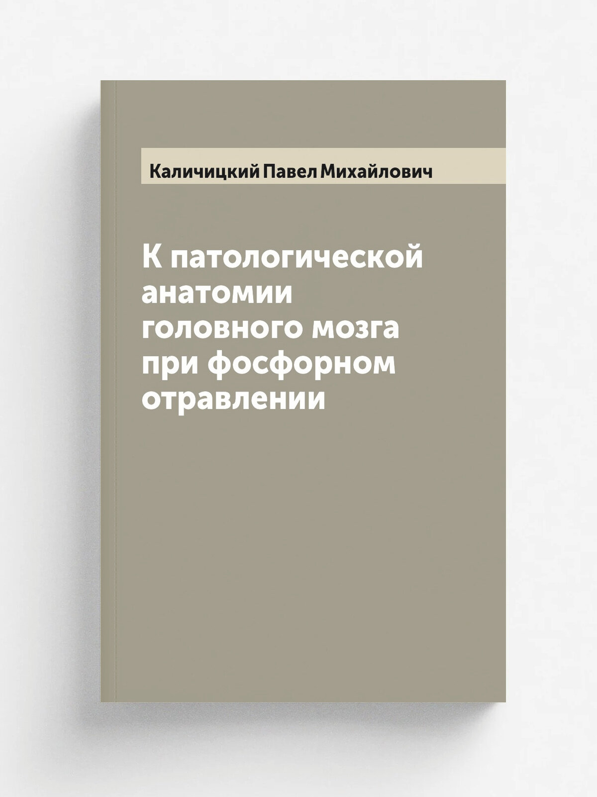 К патологической анатомии головного мозга при фосфорном отравлении