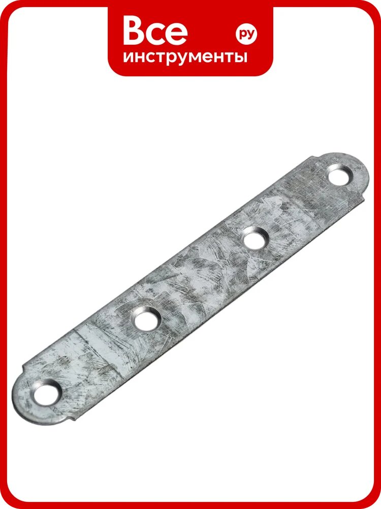 Крепежная мебельная пластина РК груп 100x17х1.5 РК000002067 РКГ00019507