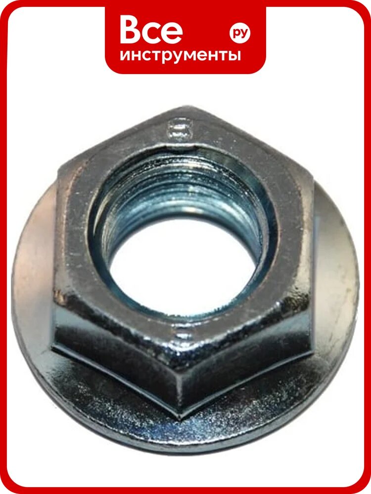 Гайка boltnn-ru DIN6923 М12x1,25 8.0 цинк 50 шт 4687206444263