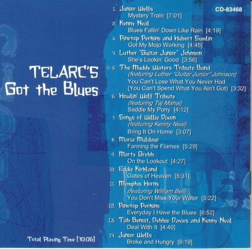 Компакт-диск Telarc'S Got The Blues (1 CD) — фото 1