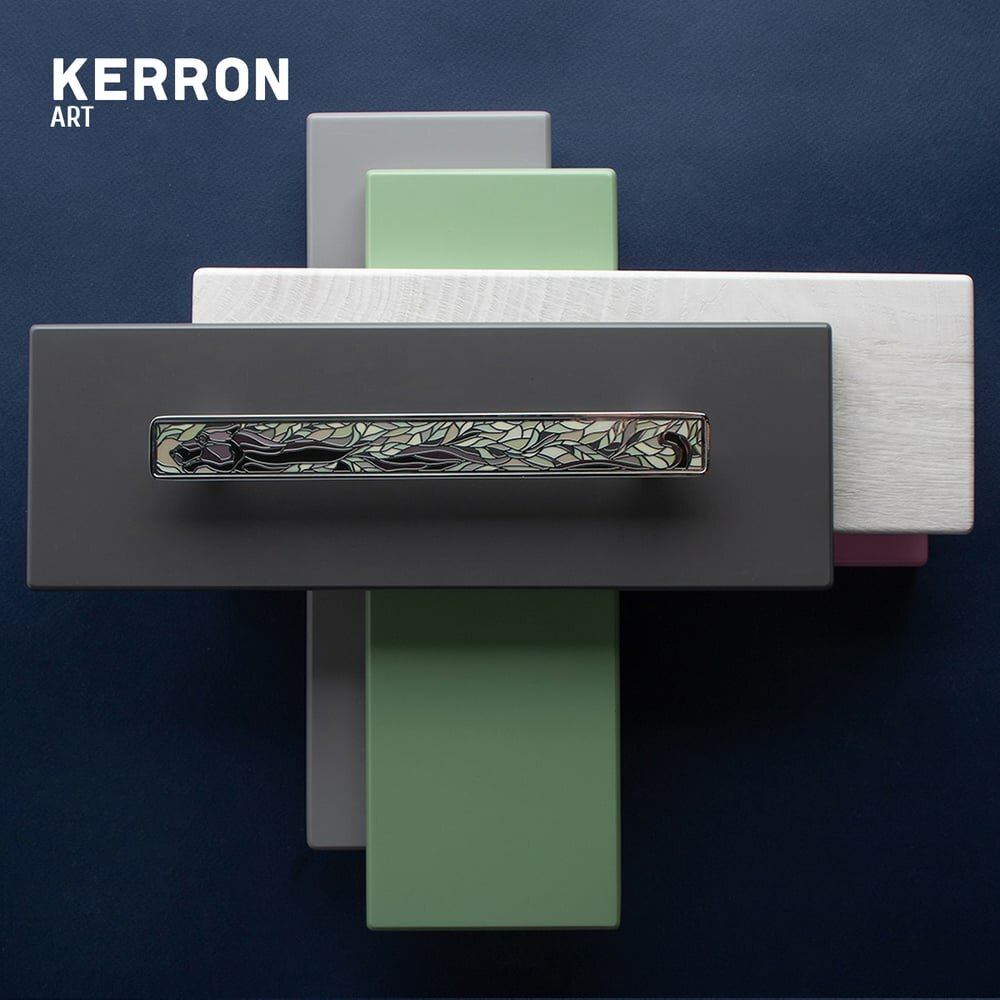 Ручка-скоба KERRON JUNGLE 160 мм, хром KA3-160JG11-CR — фото 1
