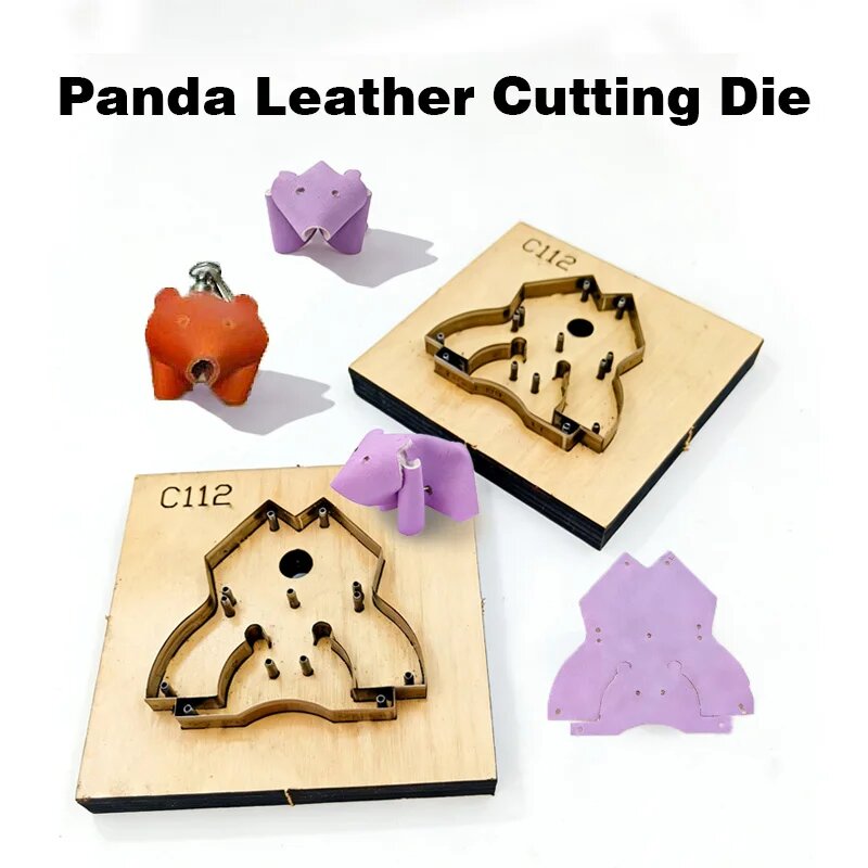 Формат C1123D Panda Pendant для кожи и фетра