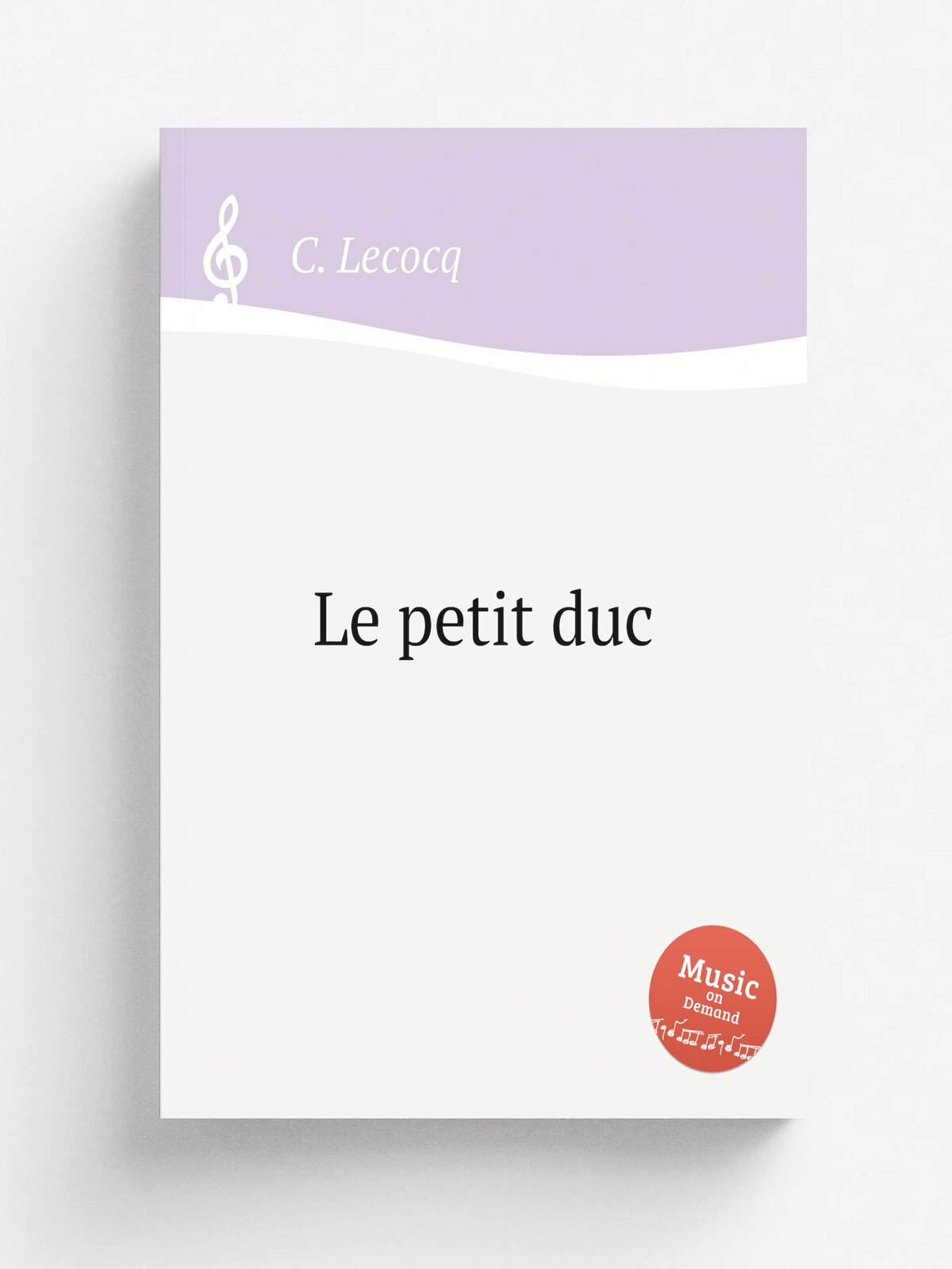 Le petit duc | C. Lecocq | Репринт