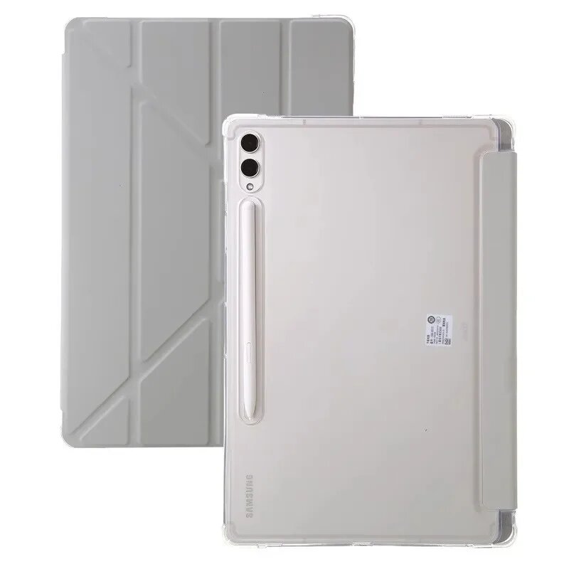 Чехол-книжка BLOCROSS для Samsung Tab S10 Lite/S11/S9/S10 FE/S7/S8 Белый, Tab S10FE 10.9, Gray