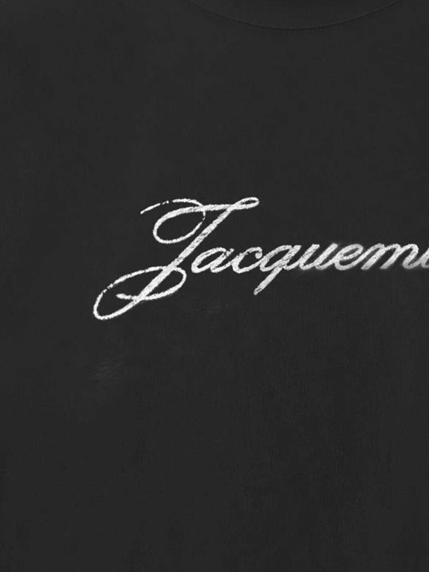 Футболка Jacquemus, размер 40 EU, black — фото 1