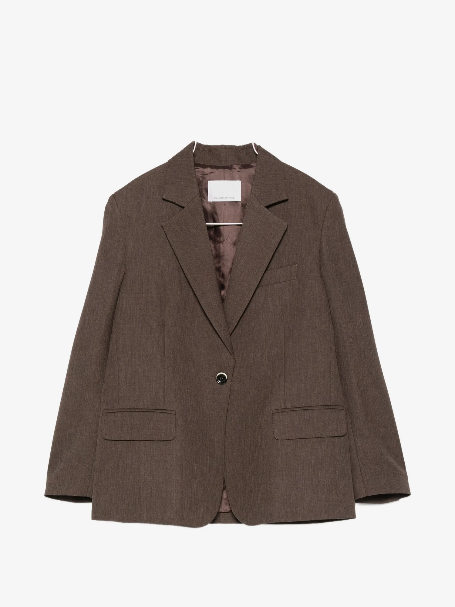 Пиджак Single-breasted notched-lapels blazer