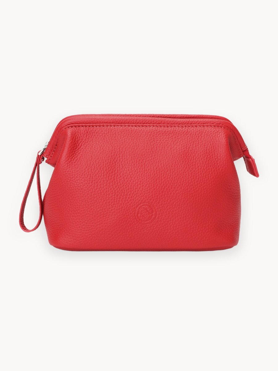 Косметичка Paprika Bag Italy, ширина: 9 см., высота: 12 см., длина: 21 см., , красный