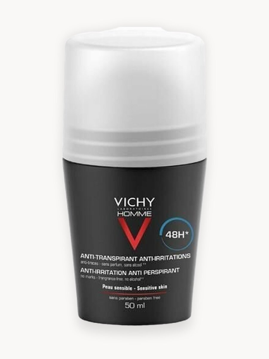 Дезодорант VICHY шарик 48 часов для чувствительной кожи, 50 мл