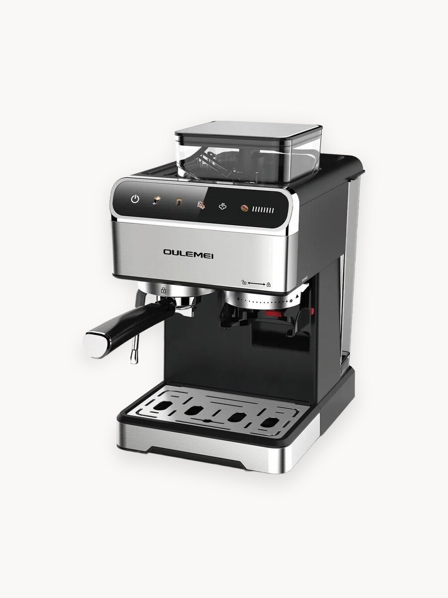 Кофемашина , нержавеющая сталь, 20бар, 1.5л