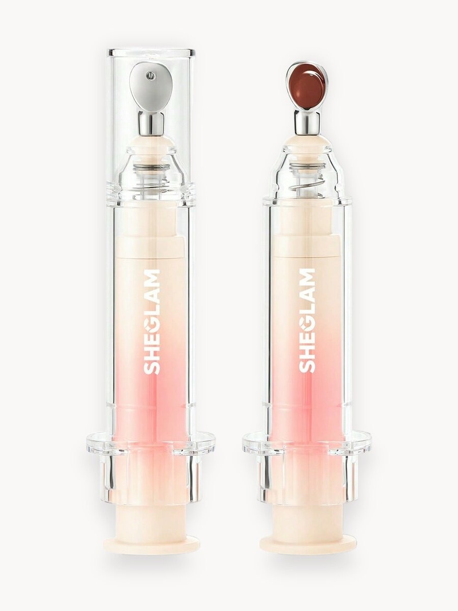 Блеск для губ SheGlam Booster Shine Plumping Lip Gloss-True Passion оттенок Sepia Kiss