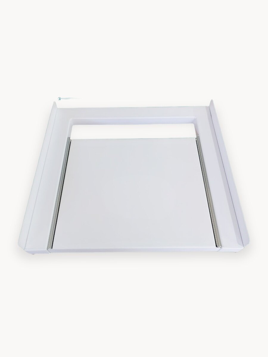 Соединительный элемент для сушильной машины с выдвижной полкой, белый 55*60см Createlli