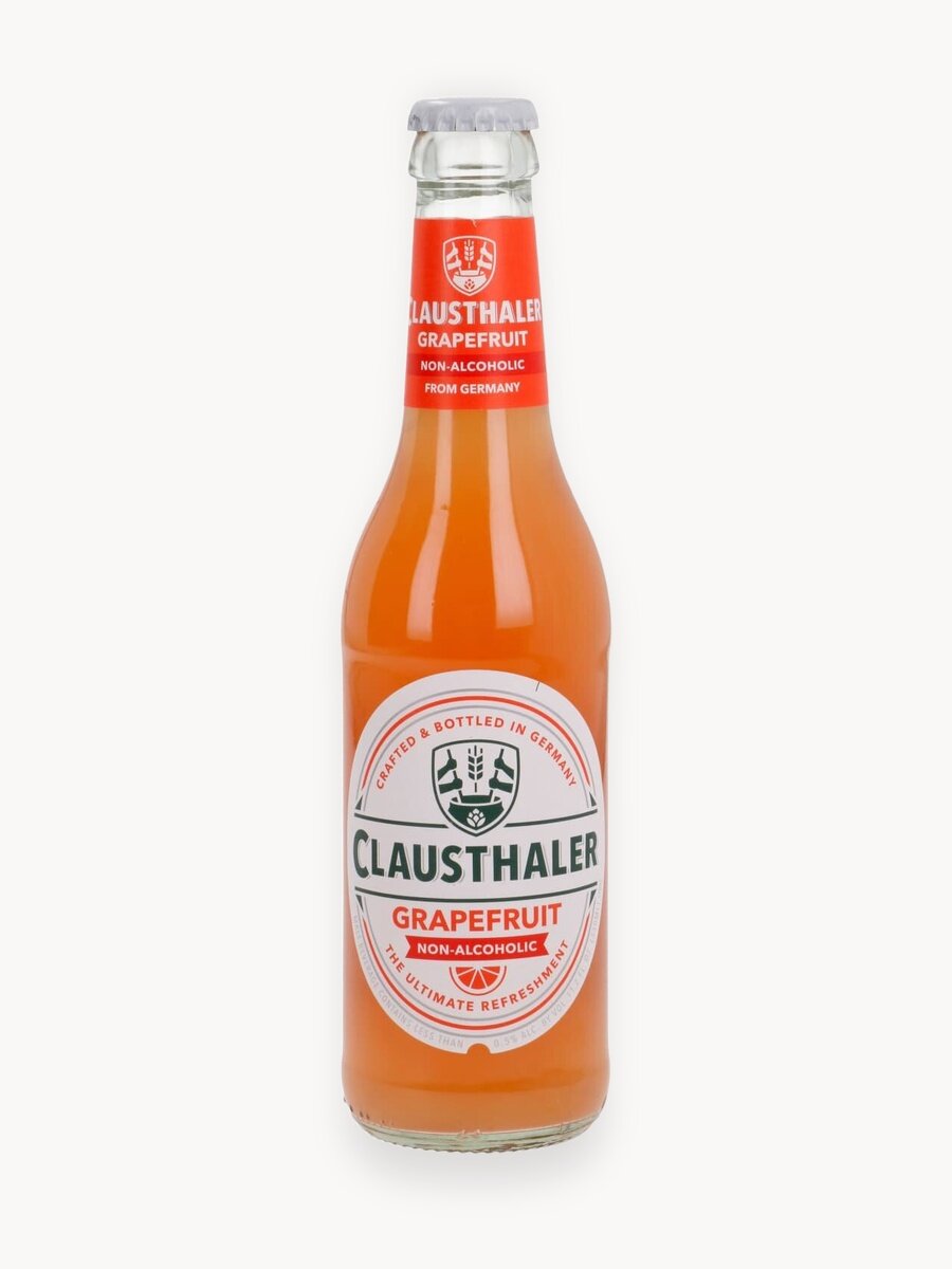 Пивной напиток CLAUSTHALER GRAPEFRUIT Грейпфрут безалкогольное 0,33л